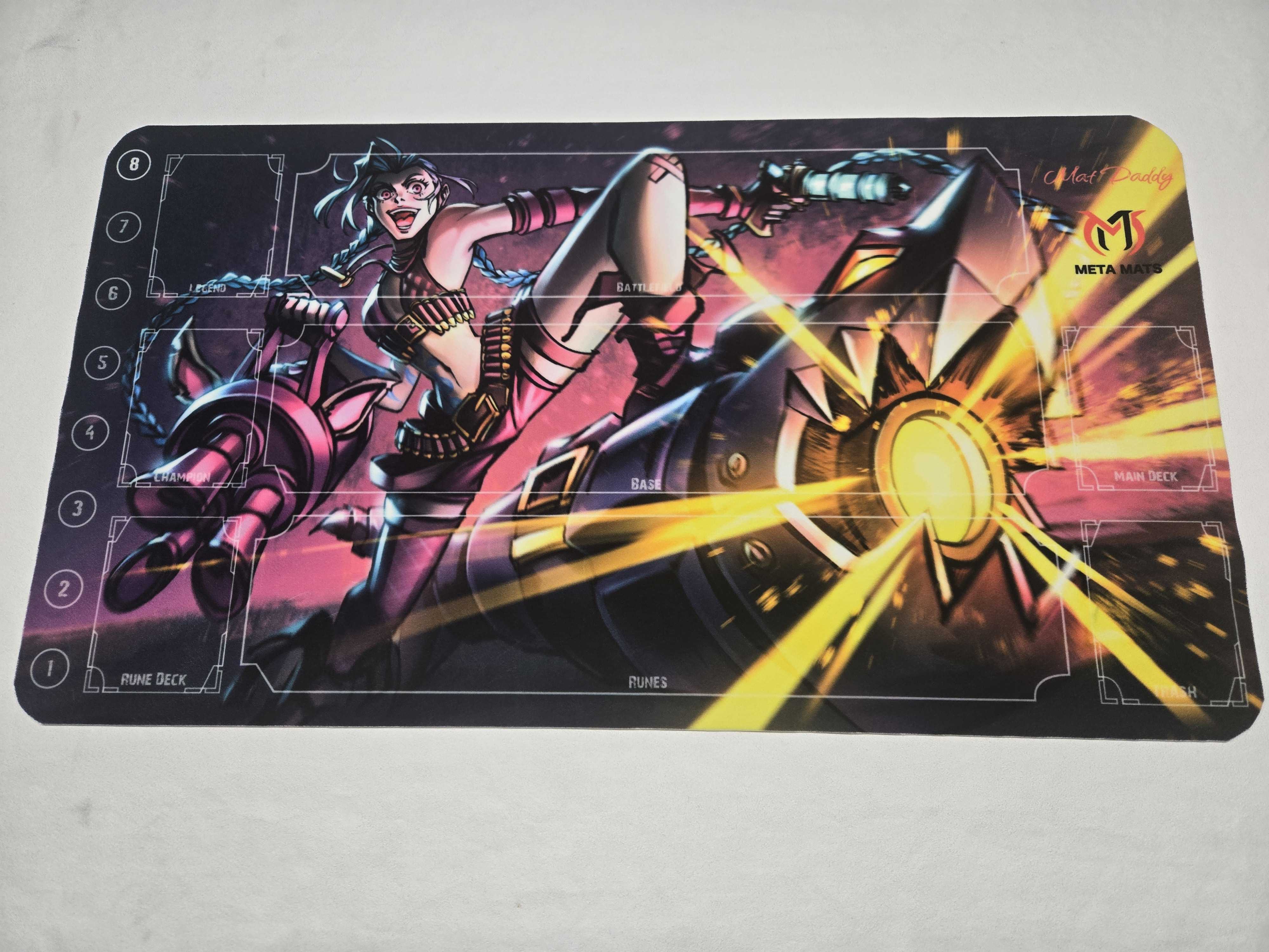 Chaotic Genuinely (With Zones) – MetaMats × MatDaddy Premium Playmat