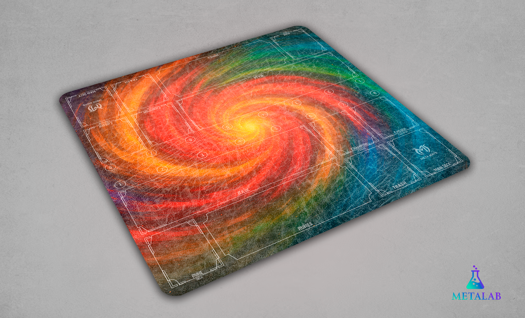 Riftbound Energy Vortex MetaLab 1-of-1 Dragonskin Exclusive | MetaMats ...